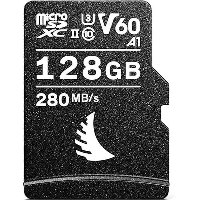 Angelbird 128GB AV Pro UHS-II microSDXC Memory Card with SD Adapter ...