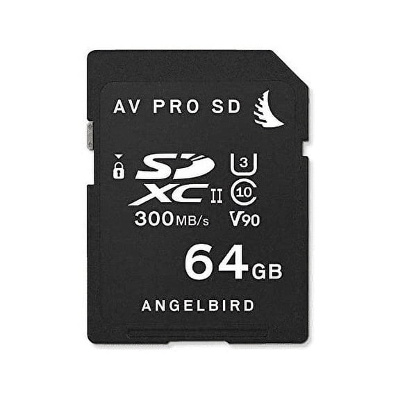 Angelbird AV PRO SD MK2 V90 64 GB Class 10/UHS-II (U3) SDXC - Walmart.com