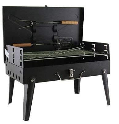 Angelcrown Desktop Barbeque Big Size Briefcase Charcoal Barbeque Grill ...