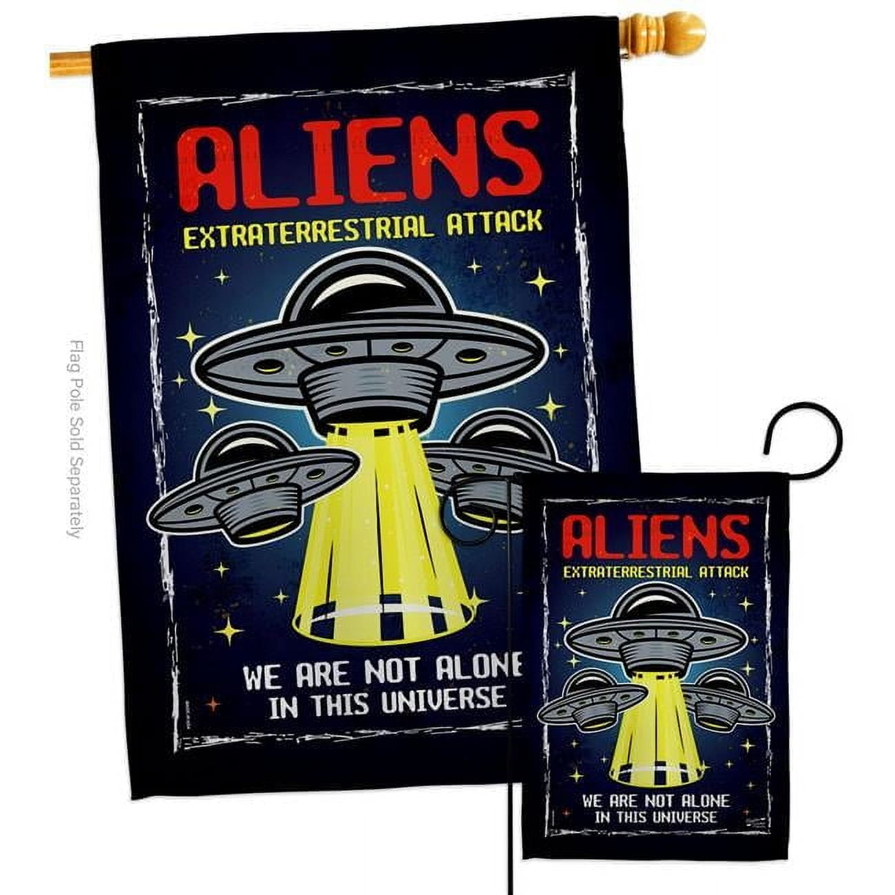Angeleno Heritage Aliens Attack Cosmos Space Creature 28 x 40 in ...