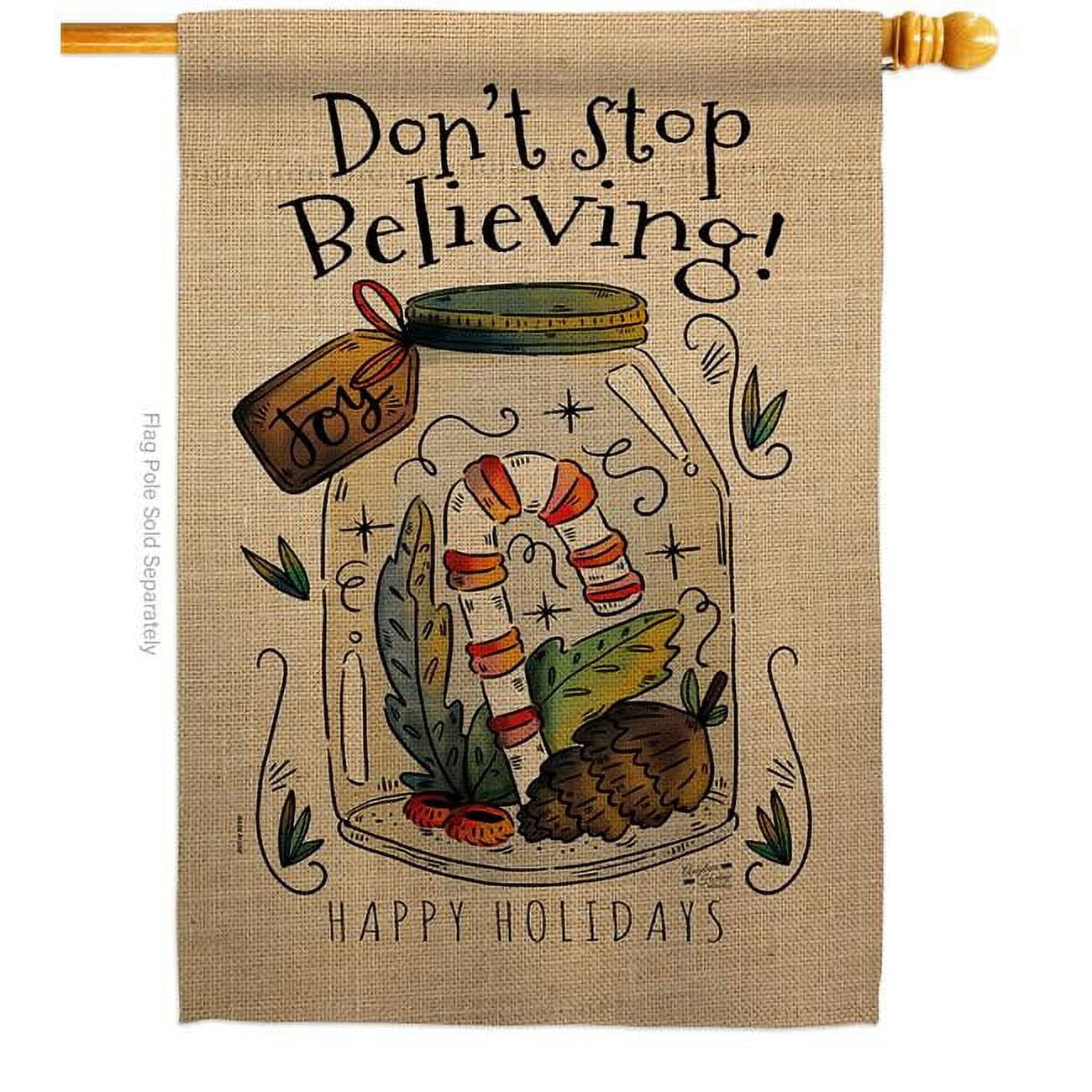 Angeleno Heritage H137098-BO 28 x 40 in. Don t Stop Believing House ...