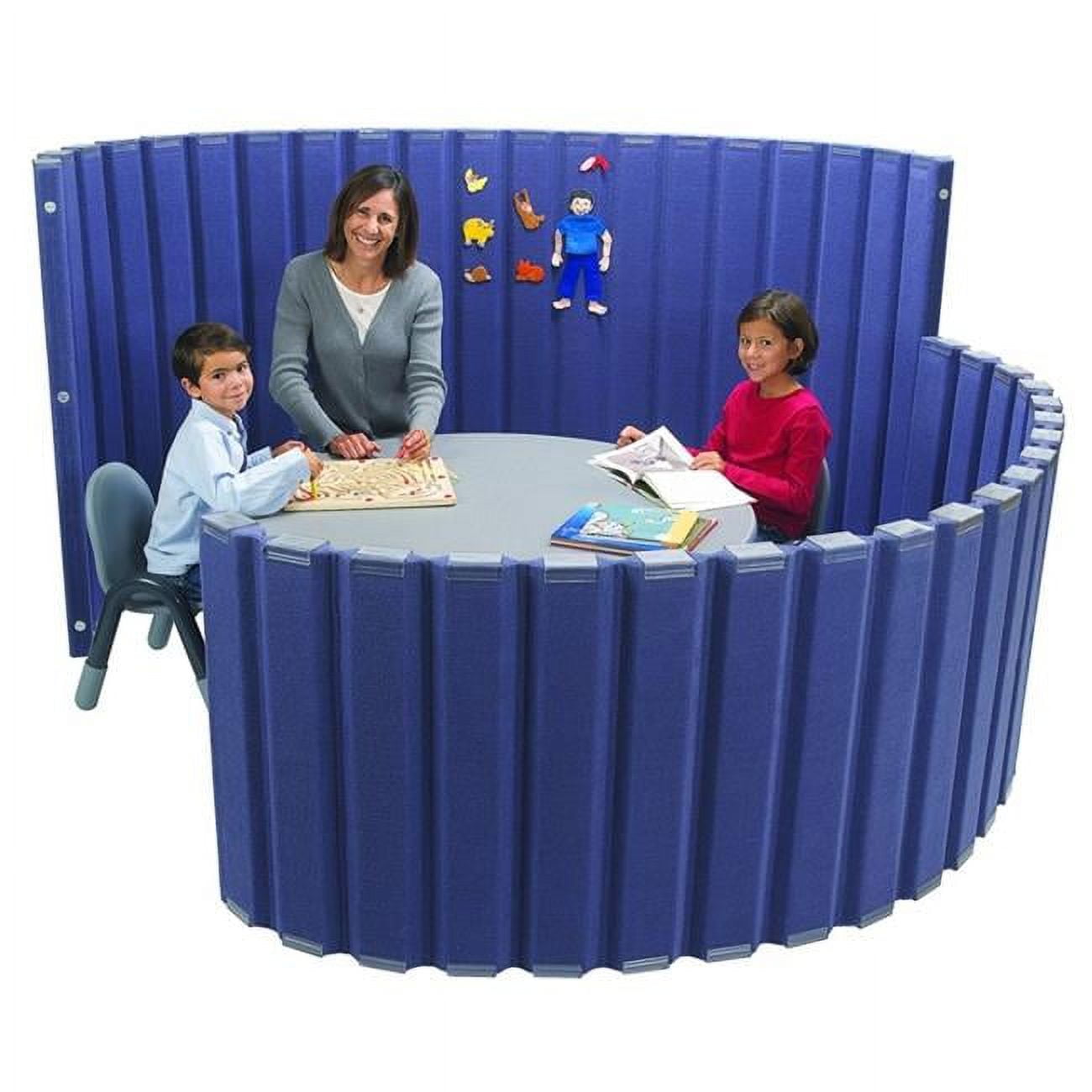 Angeles AB8400PB 30 in. x 6 ft. SoundSponge Quiet Dividers Wall with 2 ...