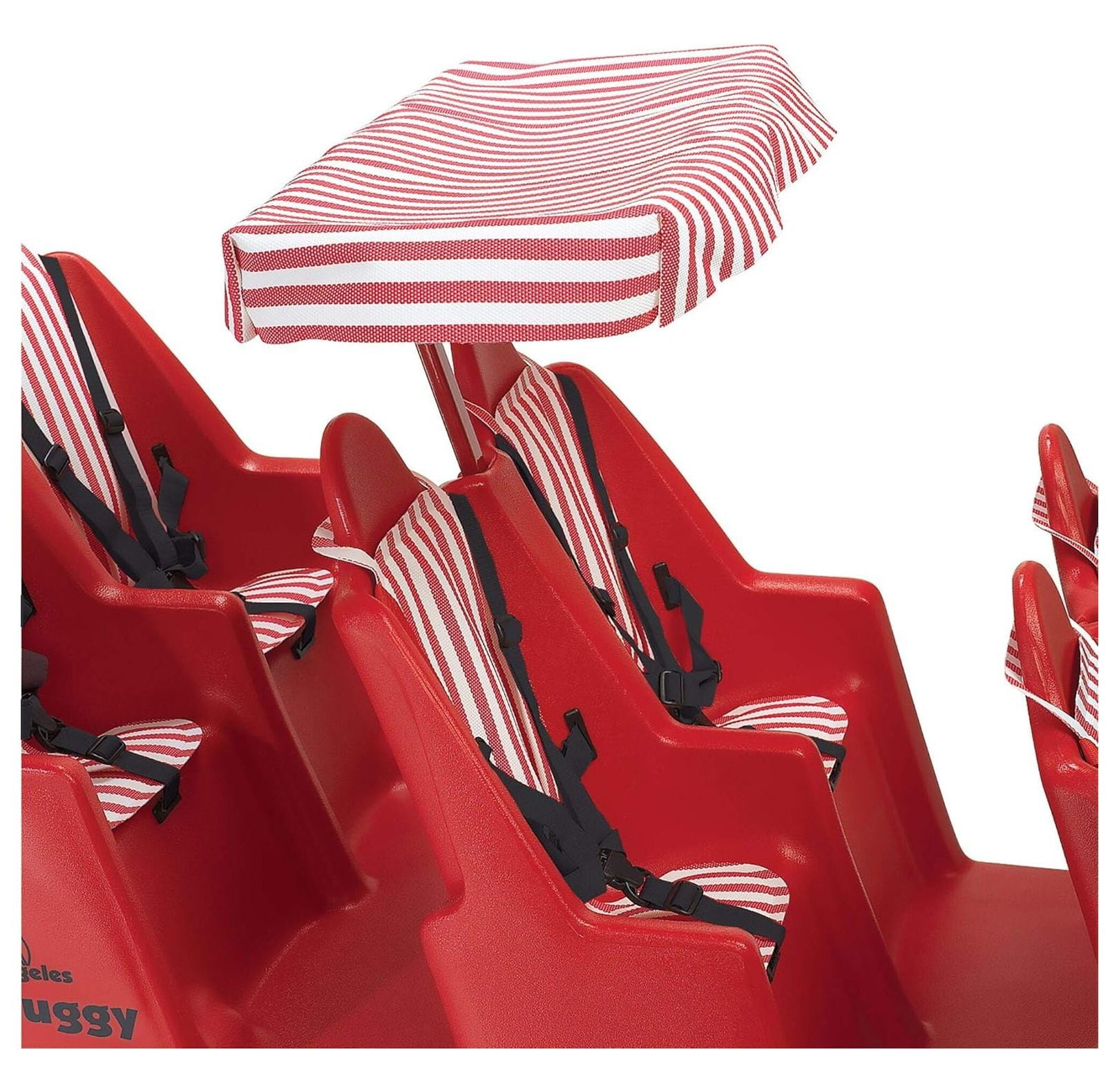 Angeles Bye Bye Buggy Canopy, Striped – Shades 2 Side-by-Side Seats ...