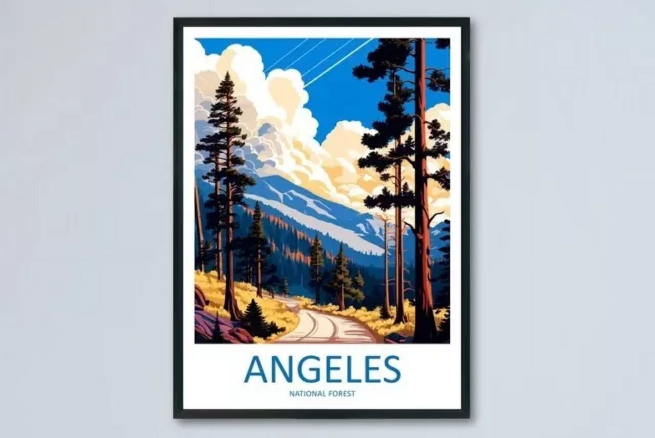 Angeles National Forest Travel Print Wall Art Angeles National Forest ...