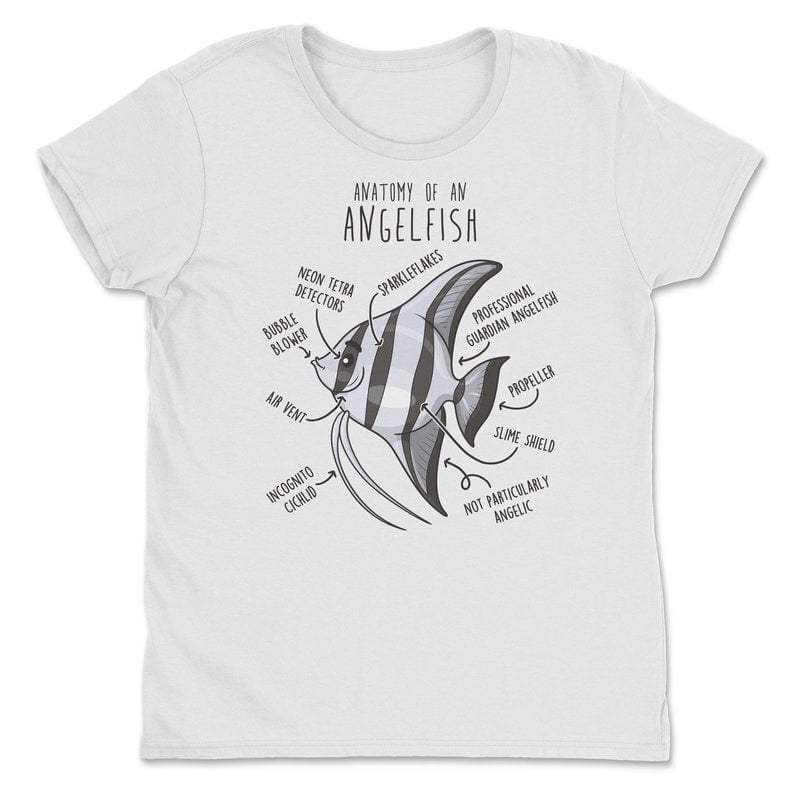 Angelfish Shirt, Funny Aquarium Lover Gift, Tropical Tank Fish Keeping ...