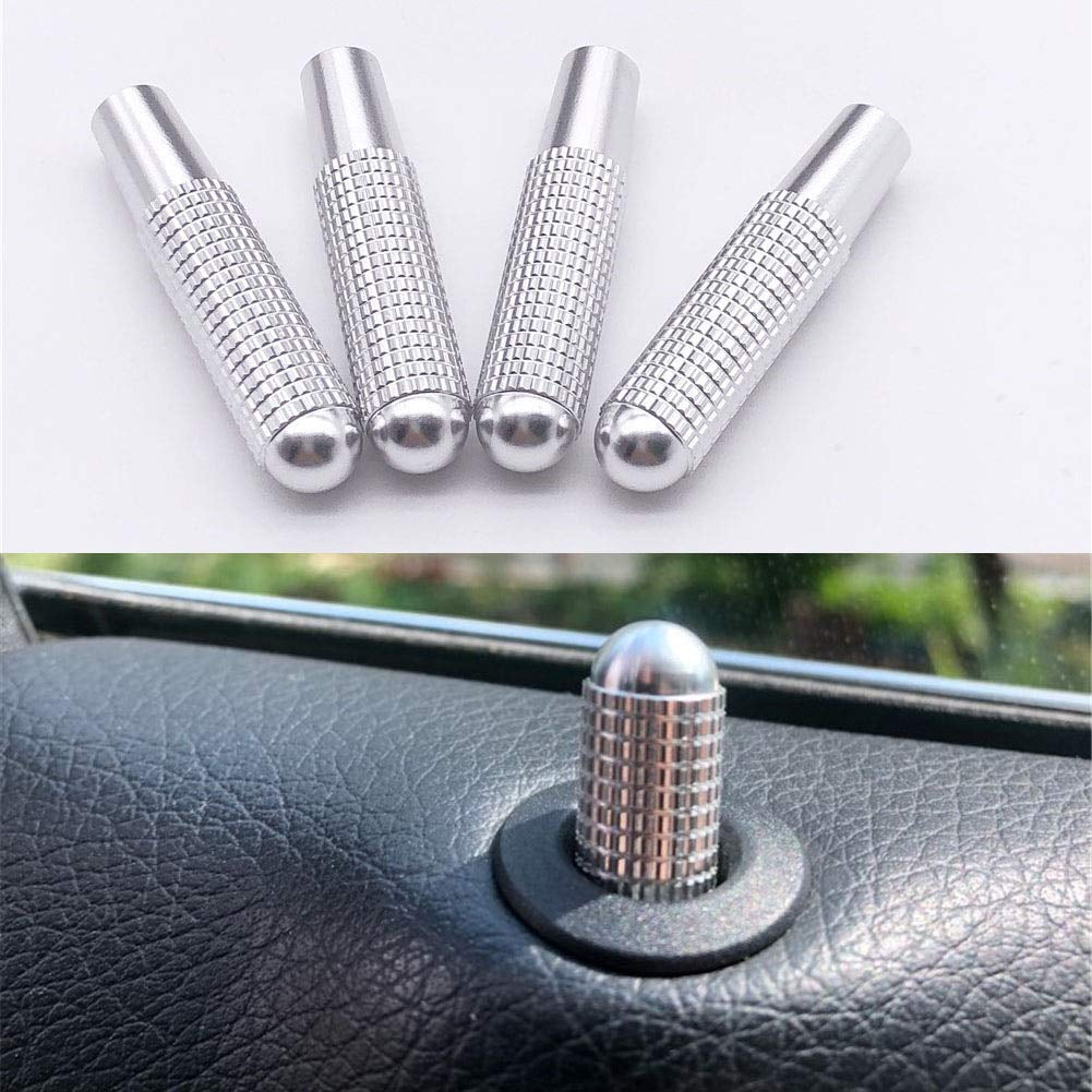 Angelguoguo 4 pcs Metal MMF7 Screw Thread Style Car Modified Door Bolt ...