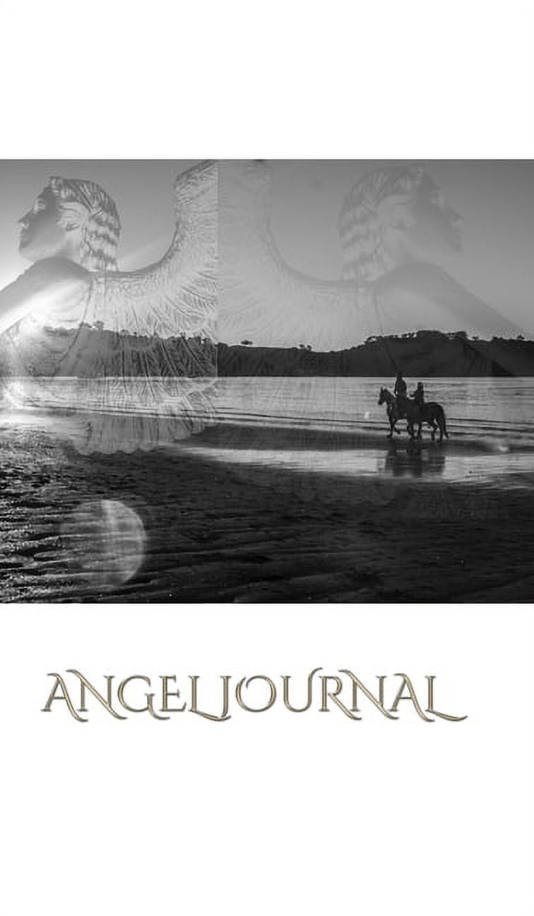Angelic Angels Equestrian Beach themed Blank page Journal: Angelic ...