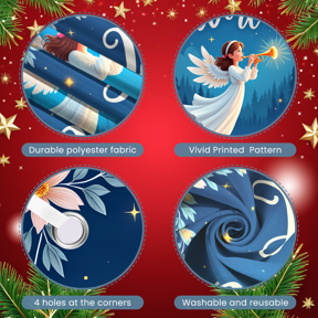 Festive Theme Christmas Banner Decorative Design Holiday Cheer for ...