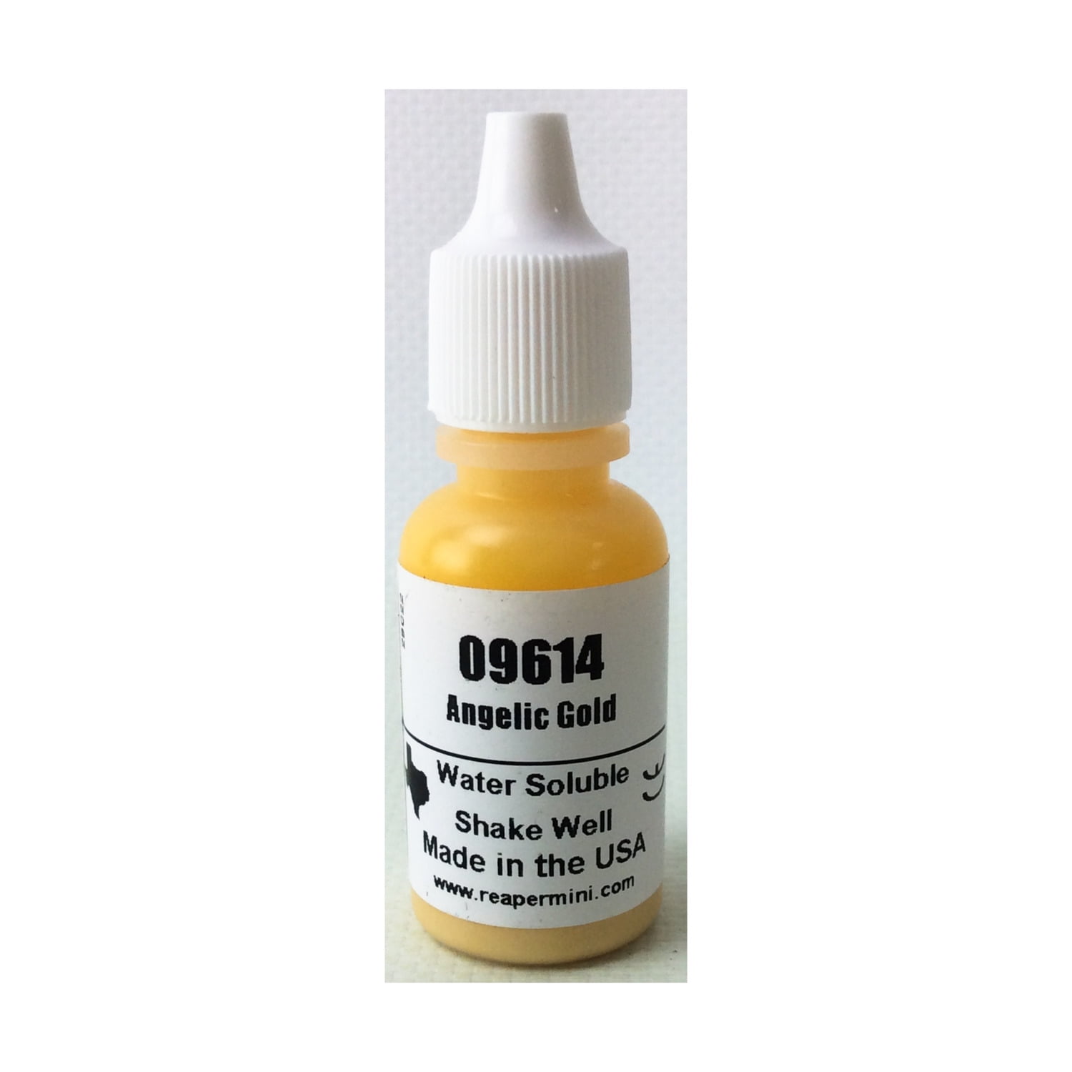 Angelic Gold Acrylic Reaper Master Series Hobby Paint .5oz Dropper ...