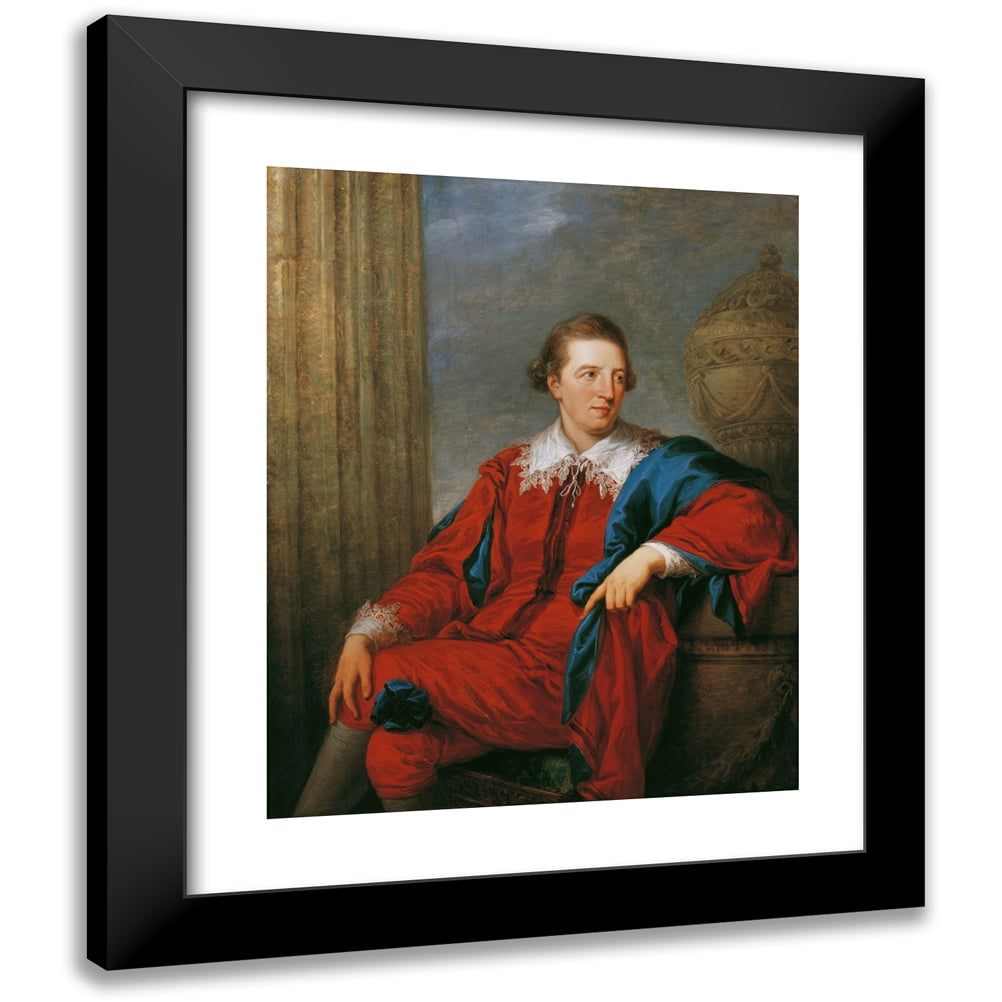 Angelica Kauffmann 12x14 Black Modern Framed Museum Art Print Titled ...