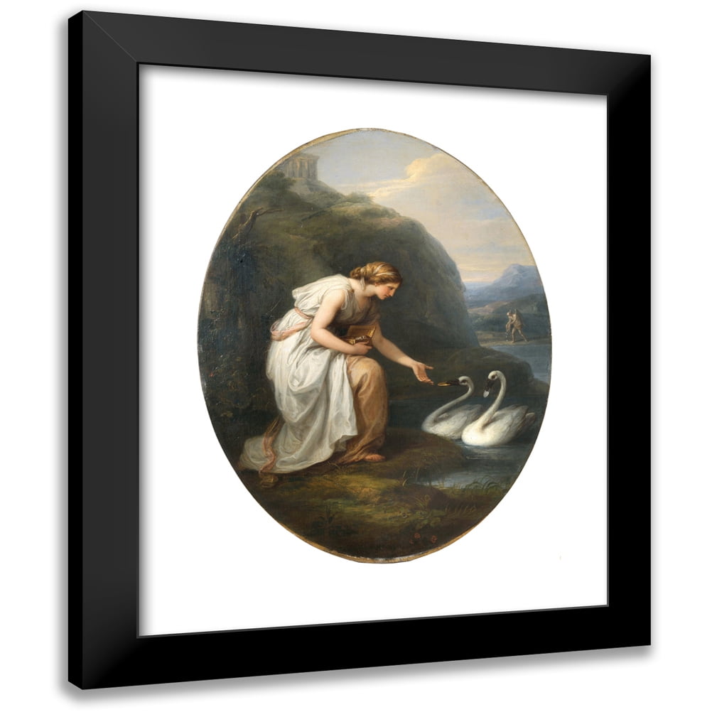 Angelica Kauffmann 15x18 Black Modern Framed Museum Art Print Titled ...