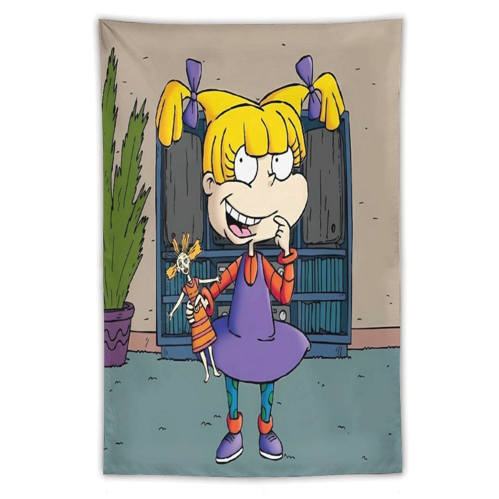 Angelica-Pickles Tapestry, Wall Hanging Decor, Aesthetic for Bedroom ...