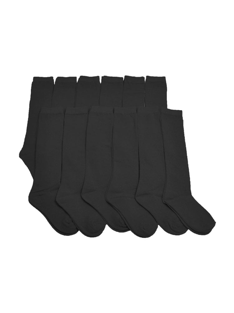 Angelina Children's Classic Uniform Knee-High School Socks for Kids (12 ...