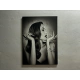 Angelina Jolie, Canvas Home Decor, Wall Art, Large Printed Canvas ...