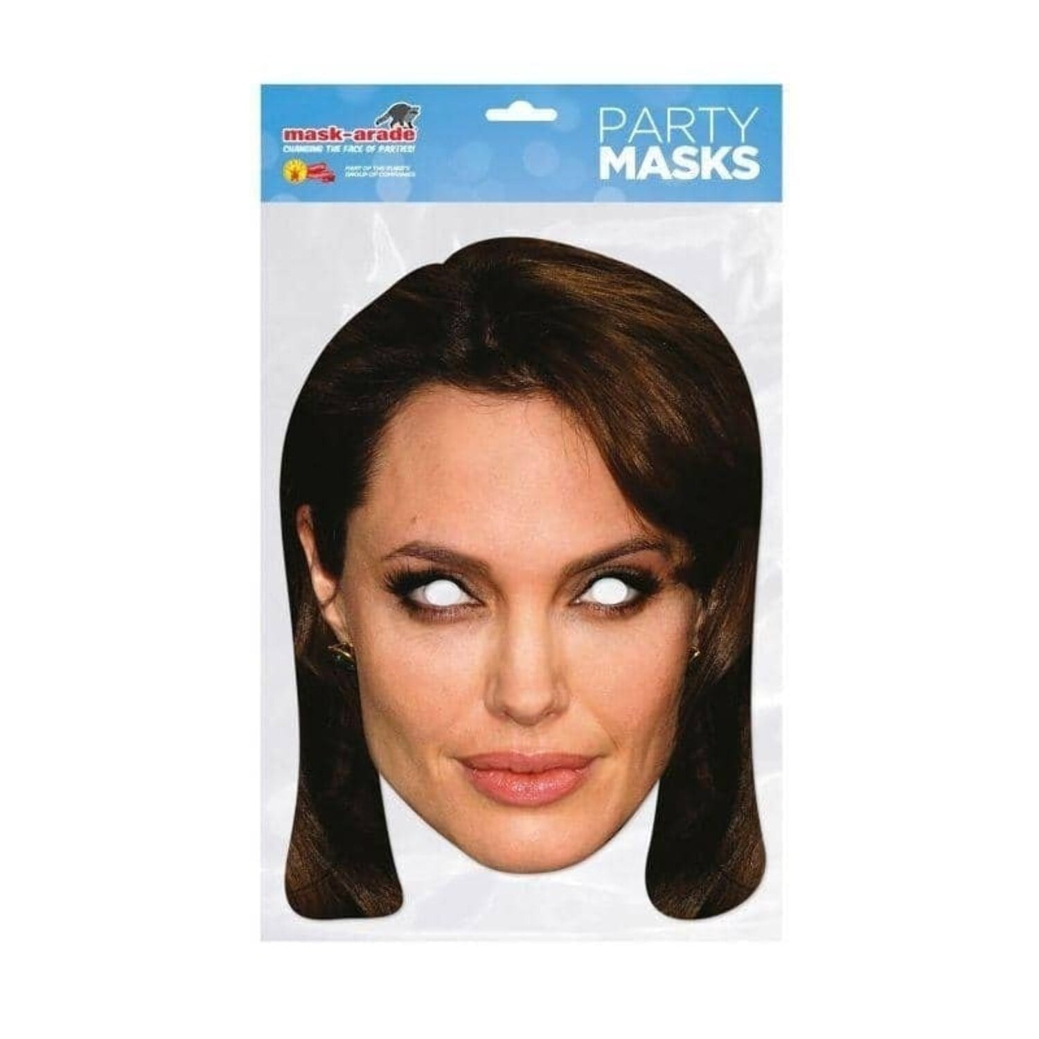 Angelina Jolie Celebrity Face Mask Arade Generic One Size Unisex Adult ...