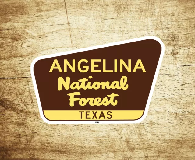 Angelina National Forest Decal Sticker Texas Park Sticker Phone Decal ...