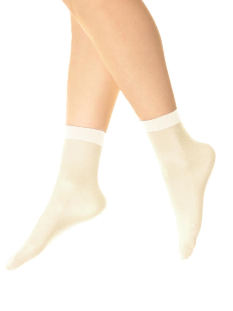 Angelina Nylon Ankle Hosiery 40D Sheer (6-Pairs) - Walmart.com