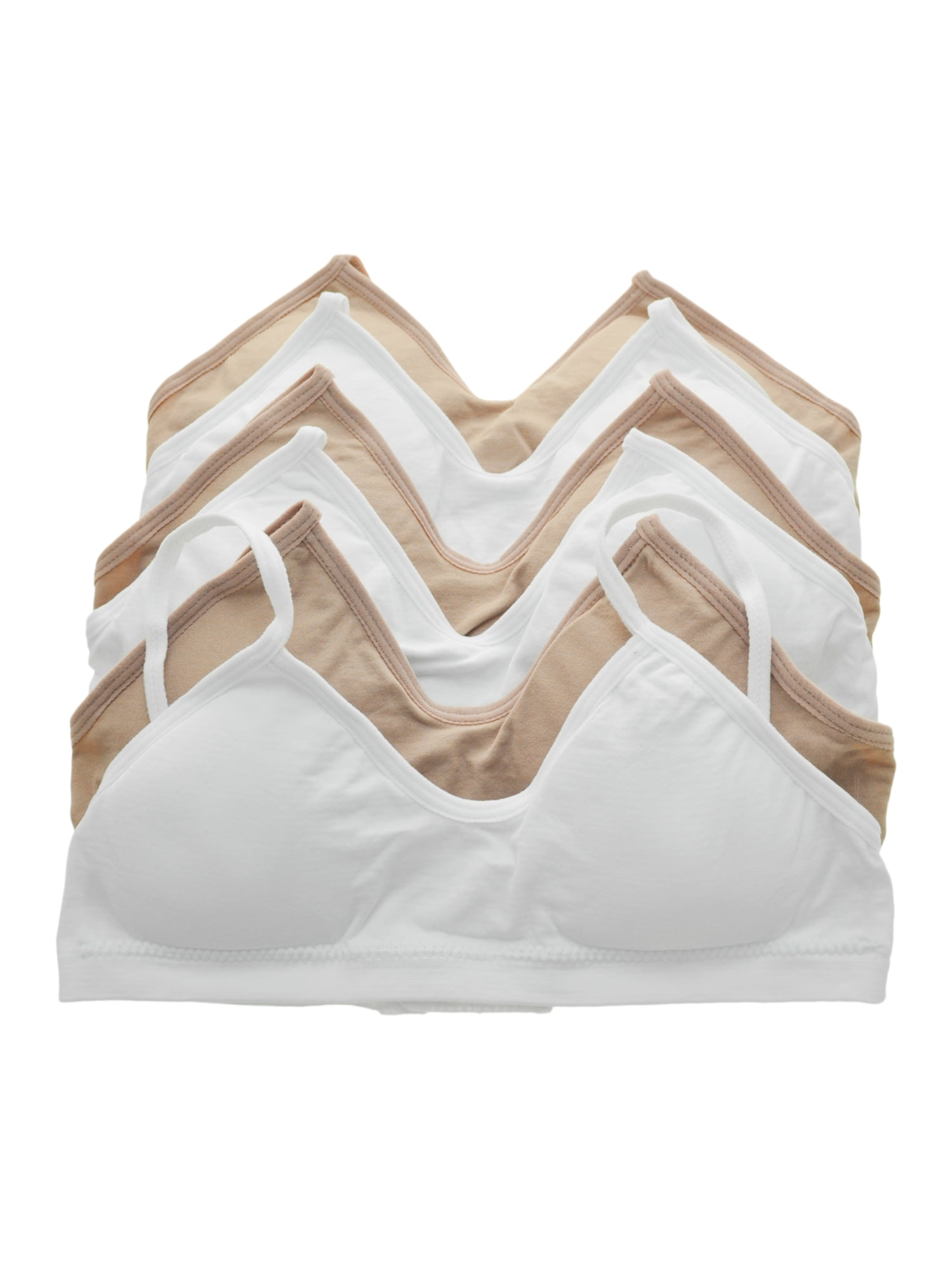Angelina Seamless Padded Training Bra (6-Pack) - Walmart.com