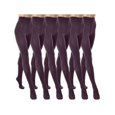 Secret Treasures Women's Opaque Tights, 4 Pack - Walmart.com