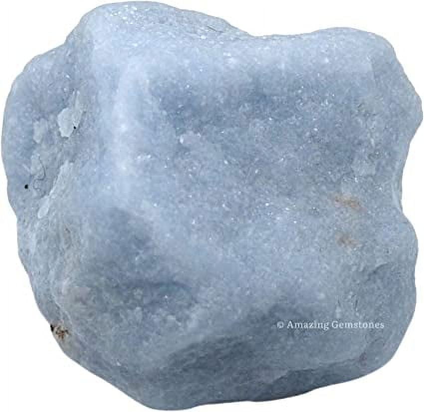 Angelite Crystal Raw Stones (2 Pieces) - Walmart.com