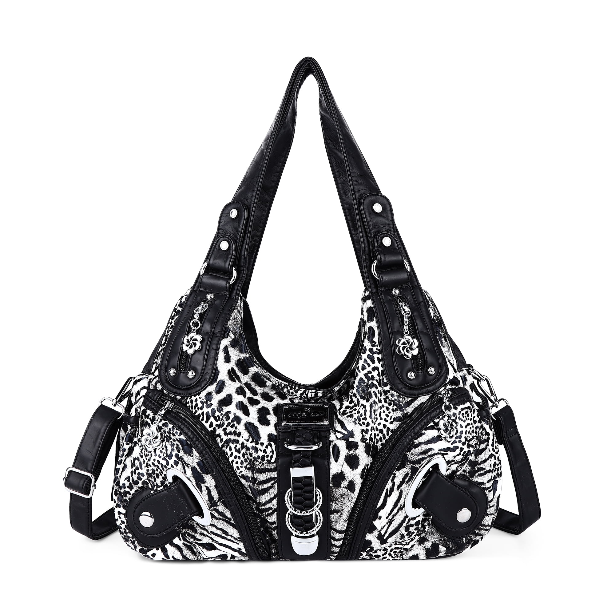 Angelkiss Hobo Shouder Purses for Women Crossbody Bag with Adjustable ...