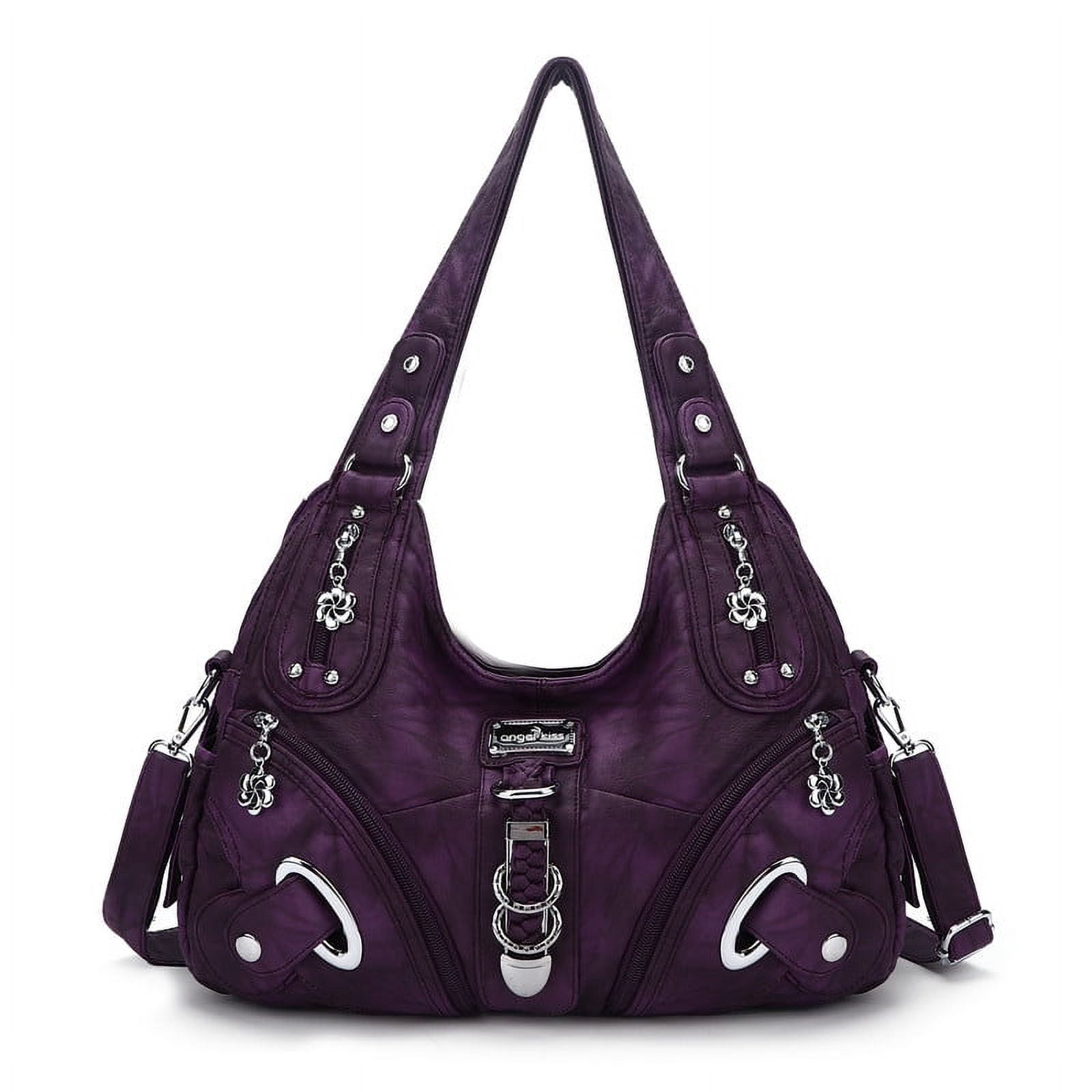 Angelkiss Hobo Shouder Purses for Women Crossbody Bag with Adjustable ...