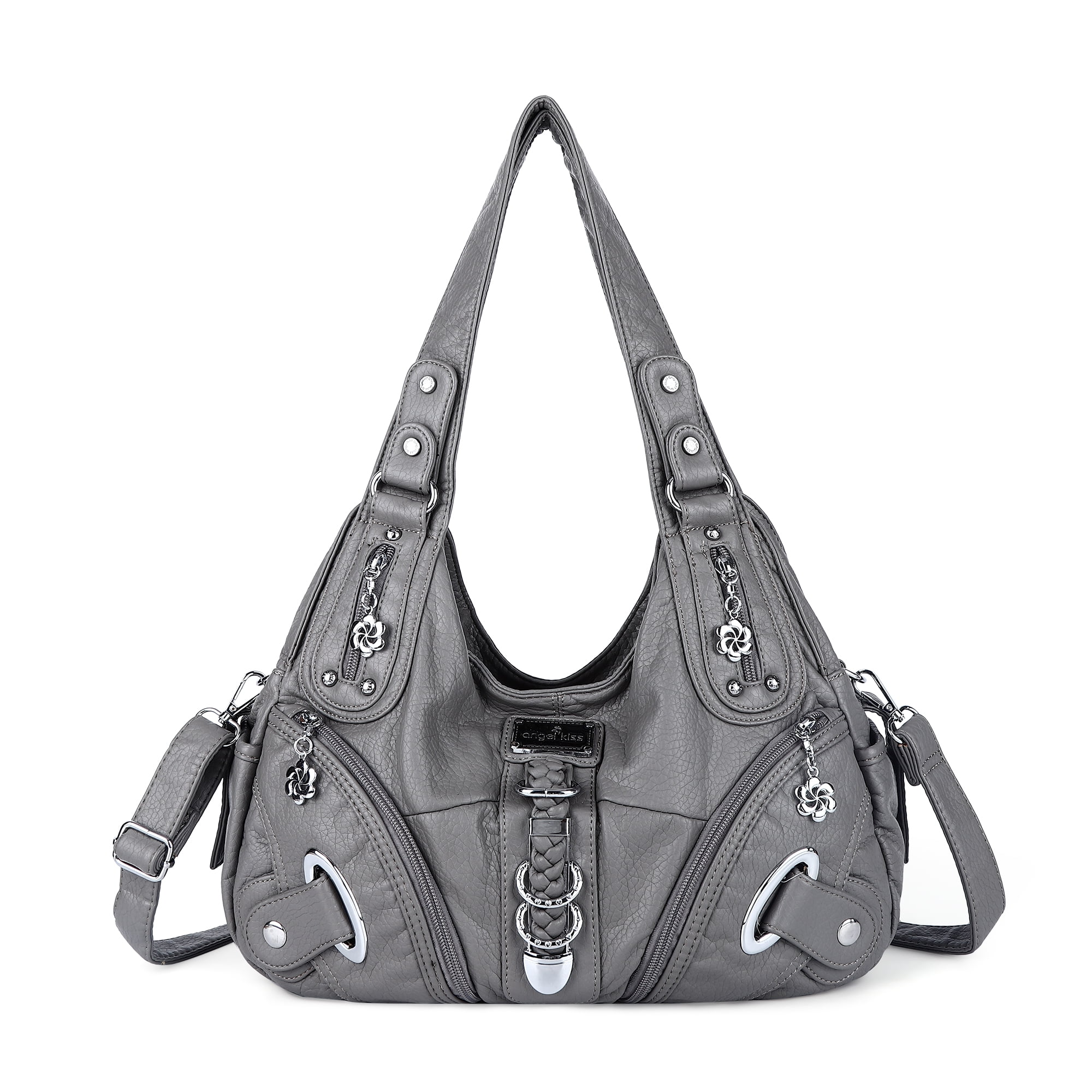 Angelkiss Hobo Shouder Purses for Women Crossbody Bag with Adjustable ...