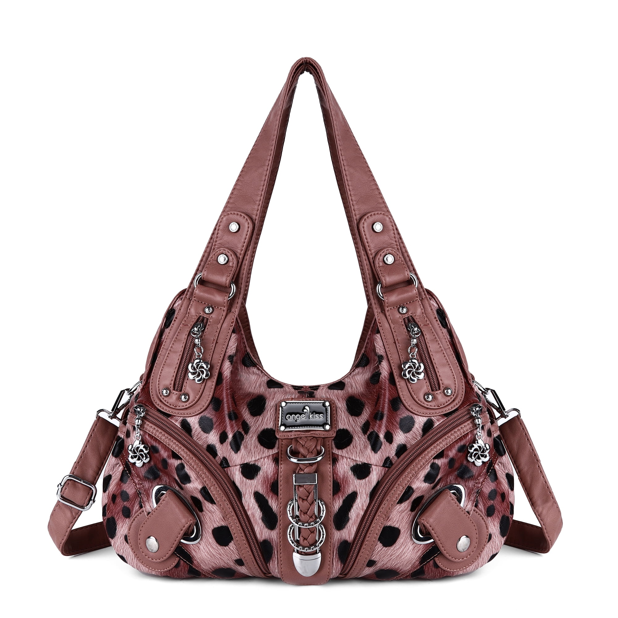 Angelkiss Hobo Shouder Purses for Women Crossbody Bag with Adjustable ...