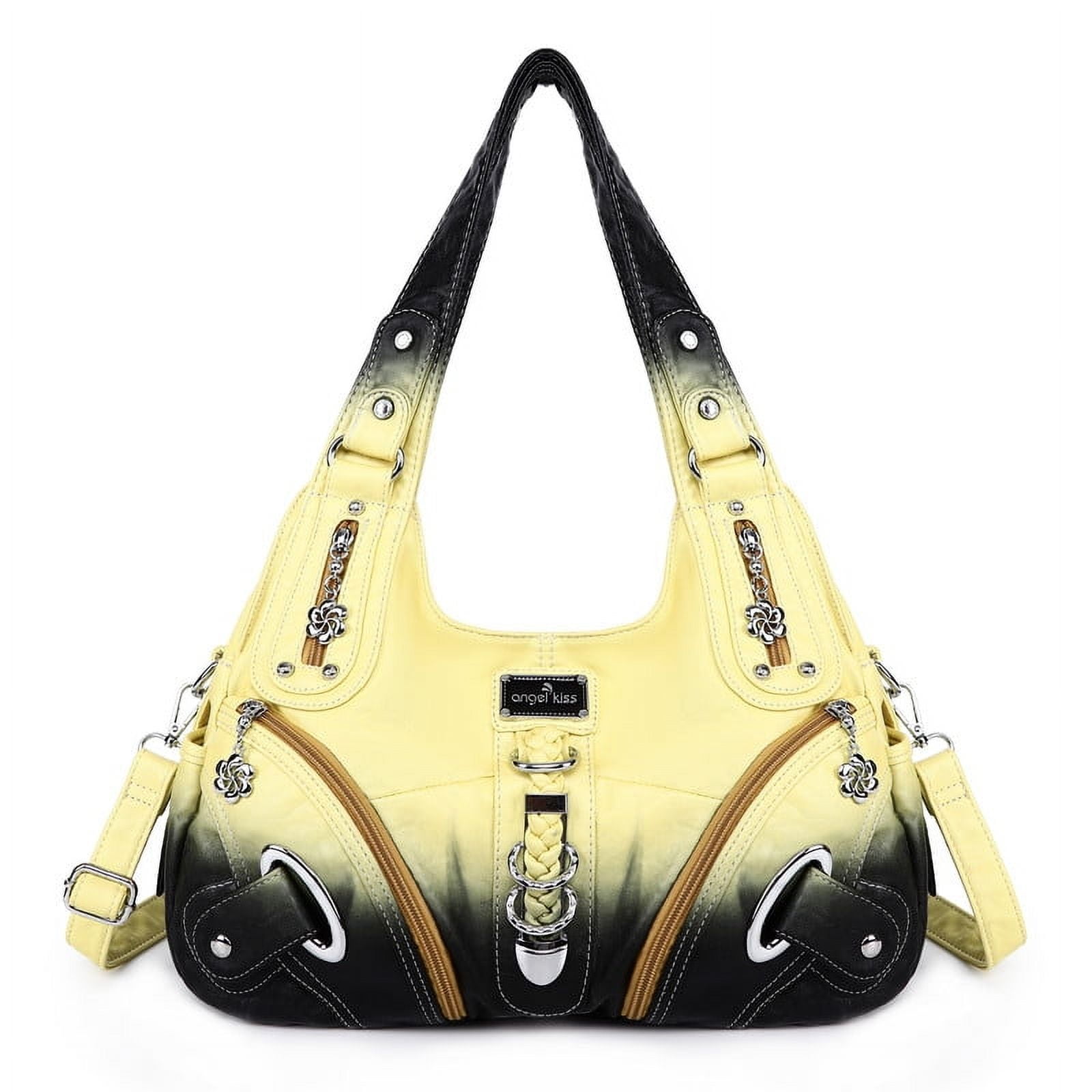 Angelkiss Hobo Shouder Purses for Women Crossbody Bag with Adjustable ...