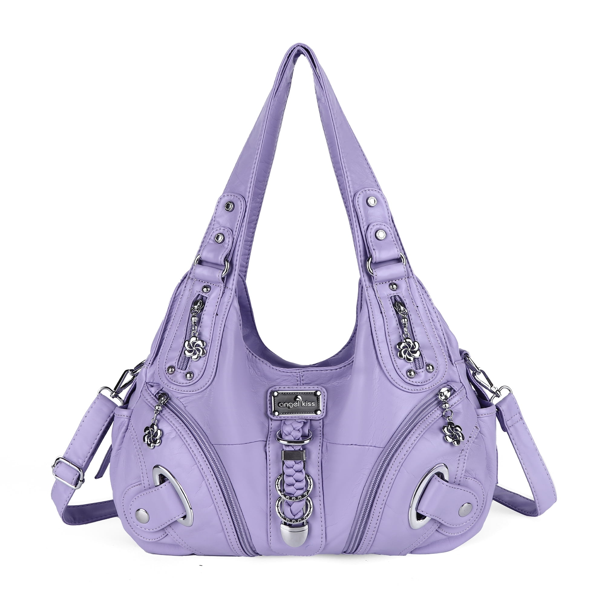 Angelkiss Hobo Shouder Purses for Women Crossbody Bag with Adjustable ...