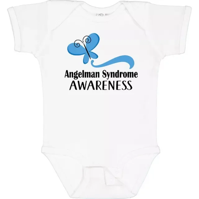 Angelman Syndrome Awareness Gift Infant Creeper Apparel Ribbon Cute ...