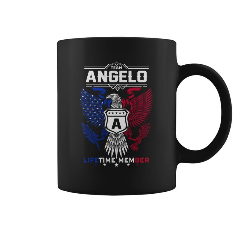 Angelo Name Angelo Eagle Lifetime Member Coffee Mugs - Walmart.com