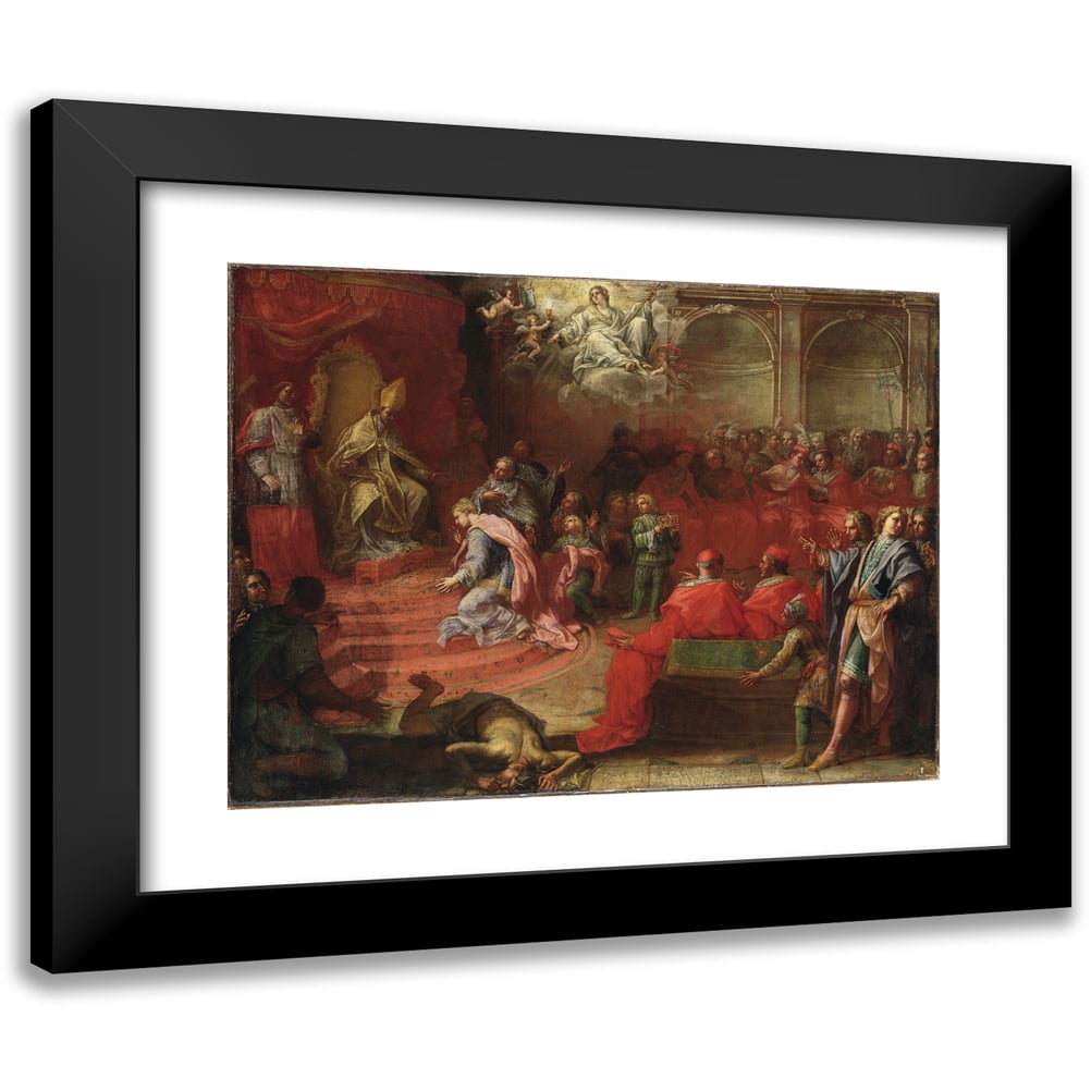 Angelo Trevisani 18x15 Black Modern Framed Museum Art Print Titled ...