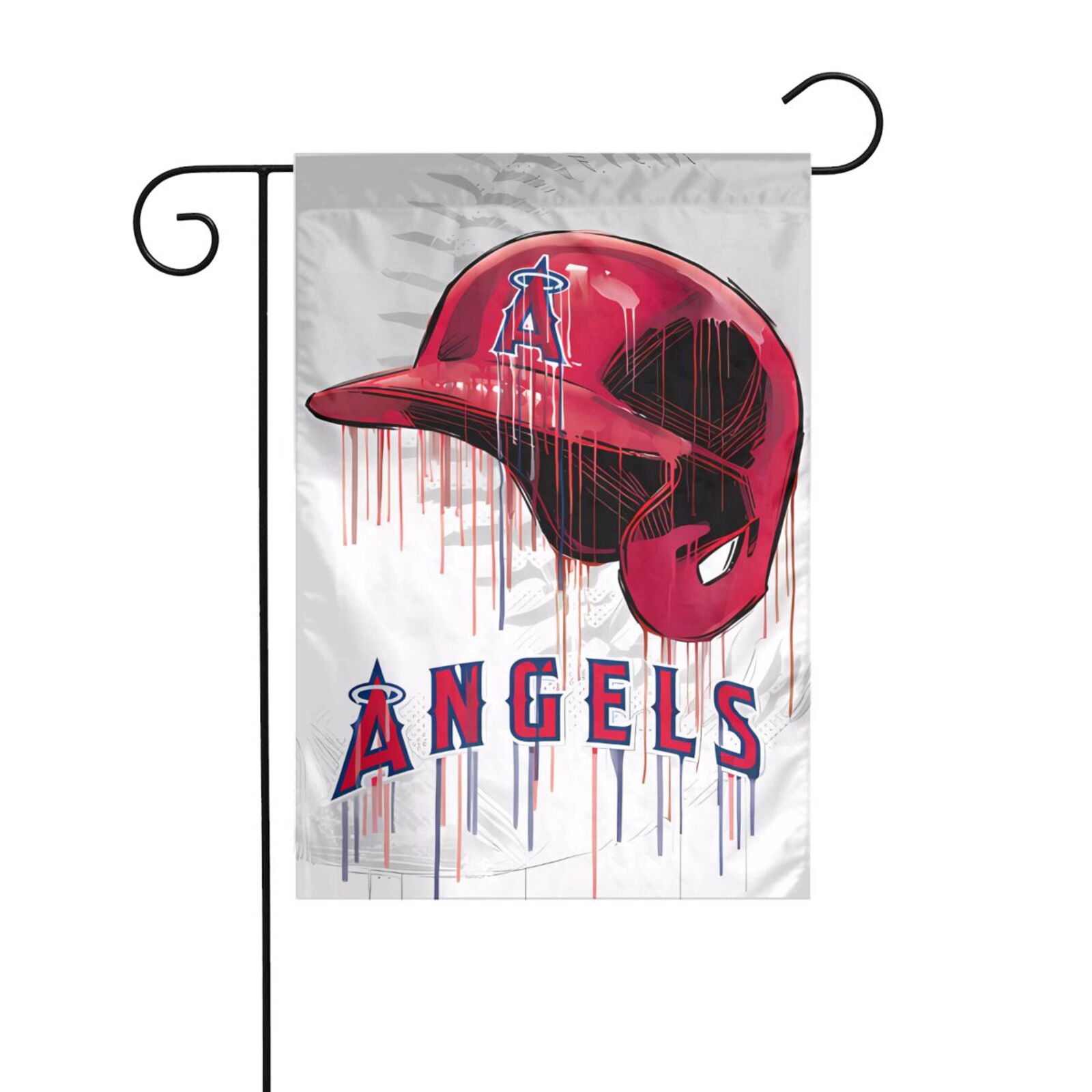 Angels Baseball Team Custom Garden Flag Vertical 12x18 Inch Welcome ...