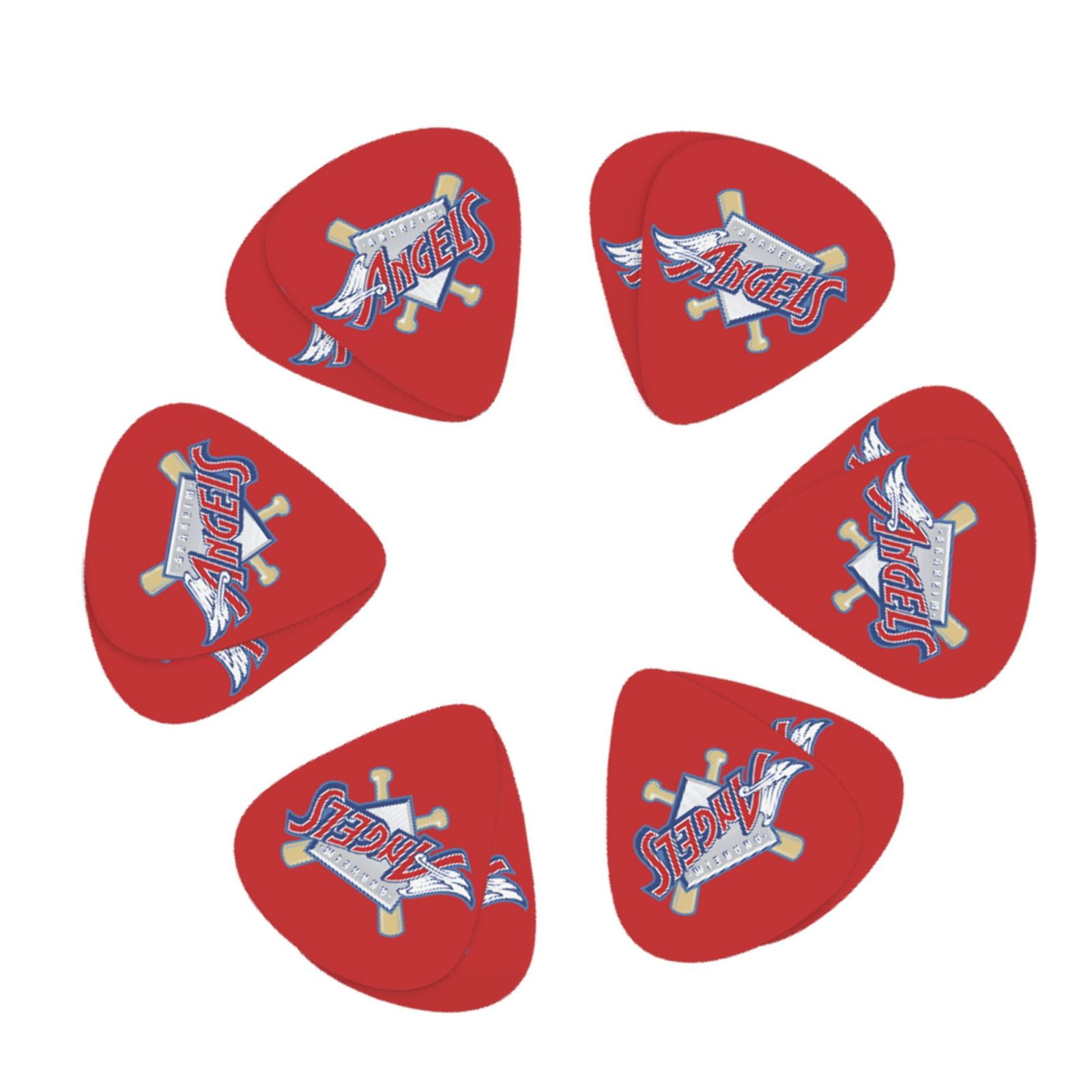 Angels Baseball Team Custom Pick Set Ultimate Guitar Pick Value Pack ...