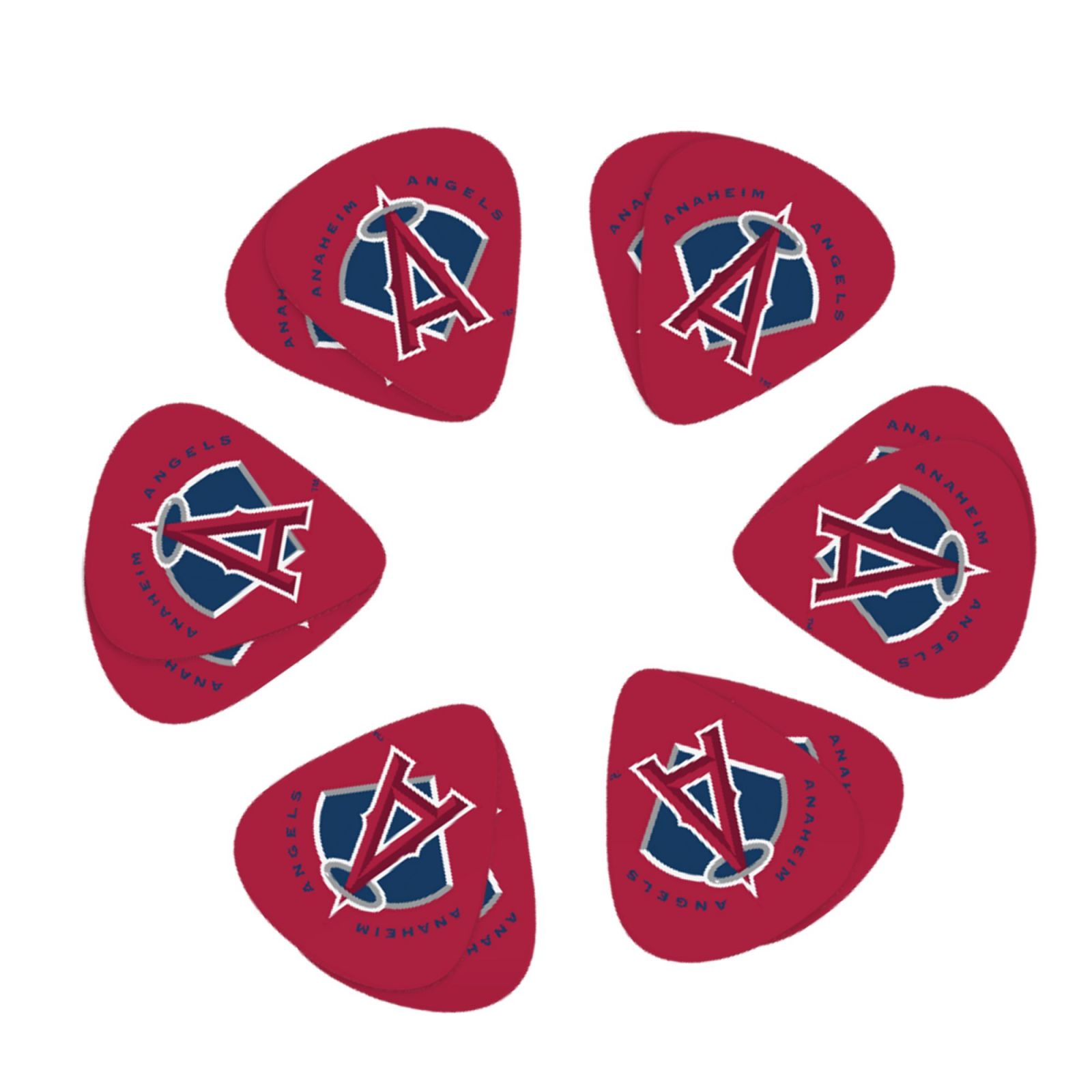 Angels Baseball Team Custom Pick Set Ultimate Guitar Pick Value Pack ...