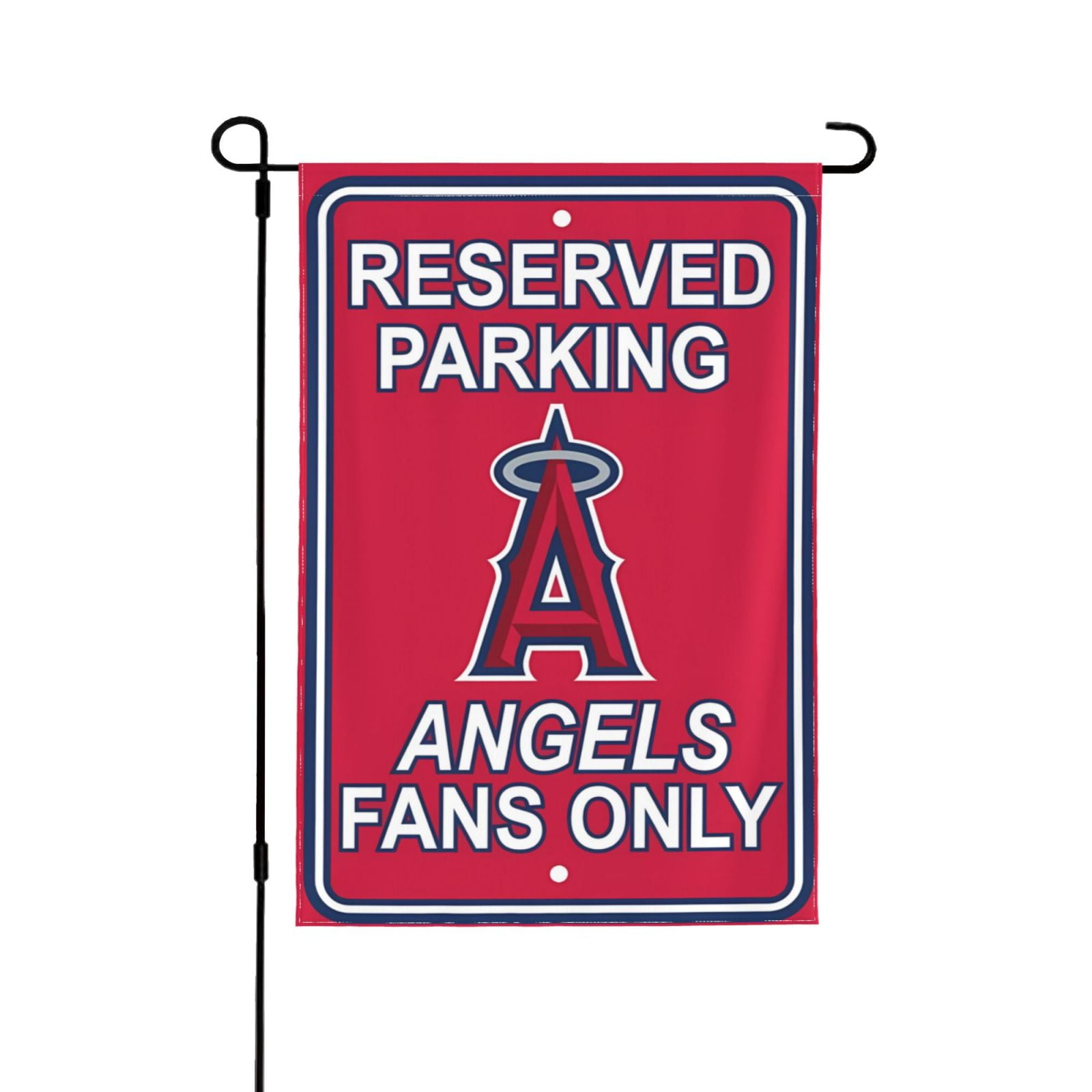 Angels Baseball Team Front Garden Flag, Fans Spectator Flag Hanging ...
