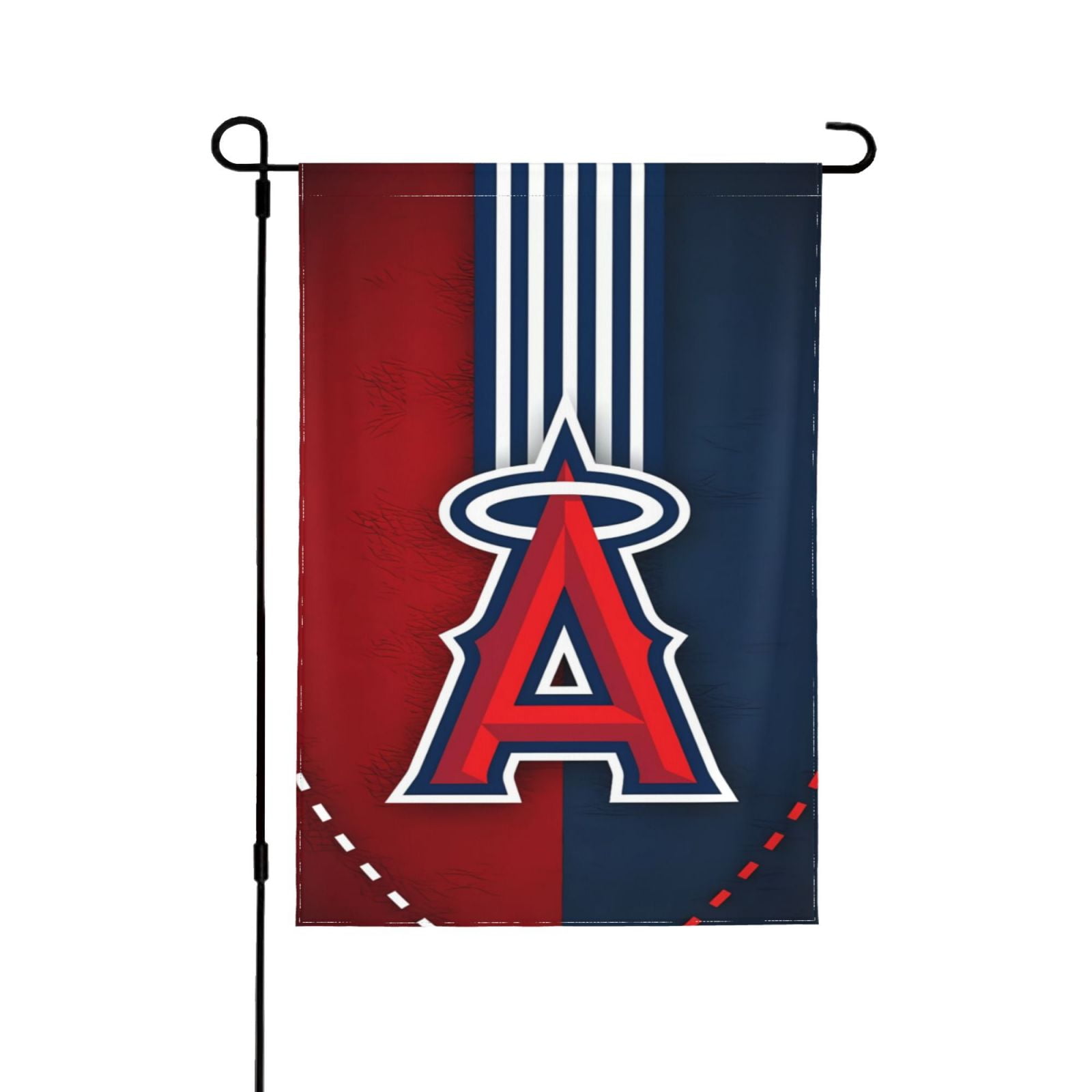 Angels Baseball Team Front Garden Flag, Fans Spectator Flag Hanging ...