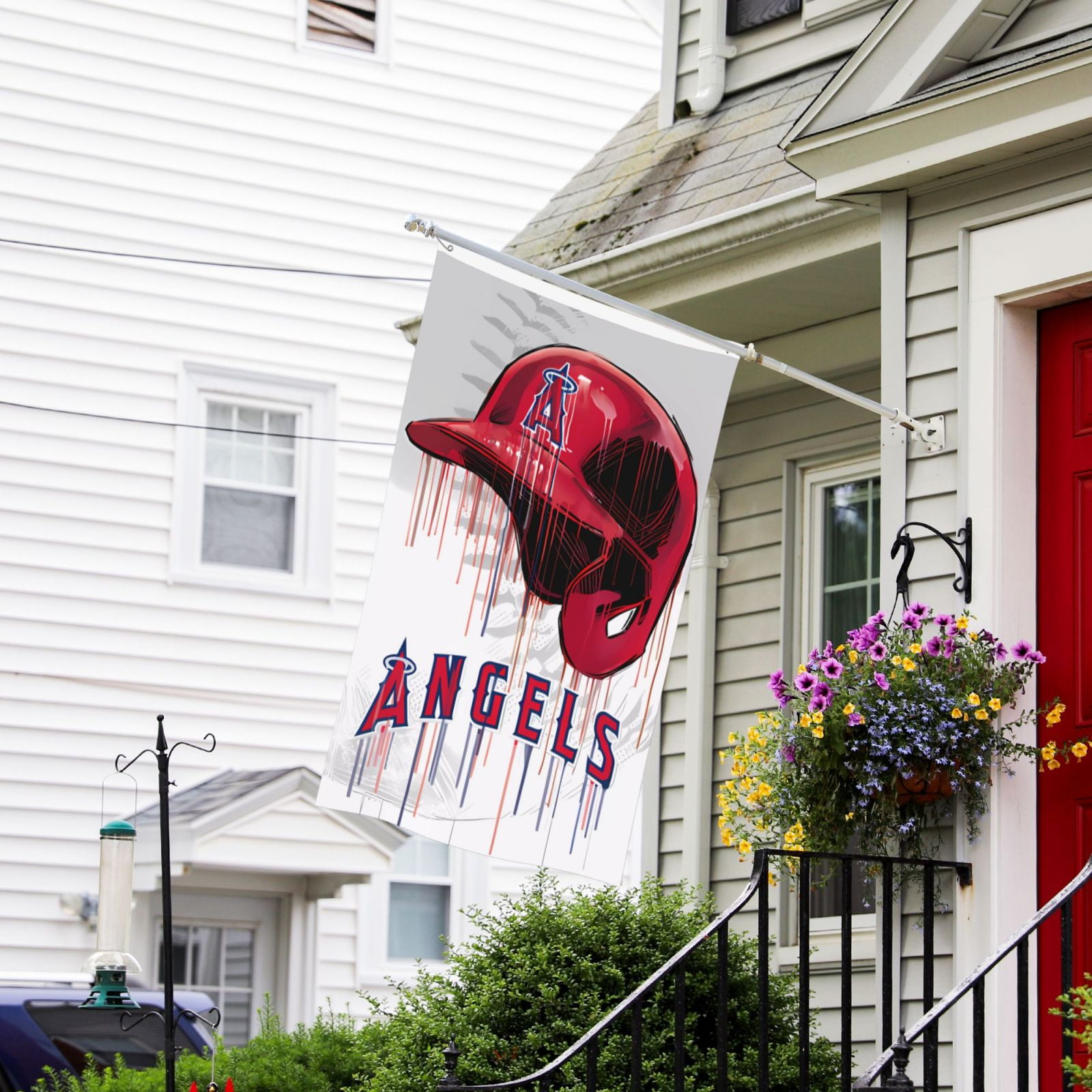 Angels Baseball Team Garden Flag 3x5FT Indoor Outdoor Decorative Double ...