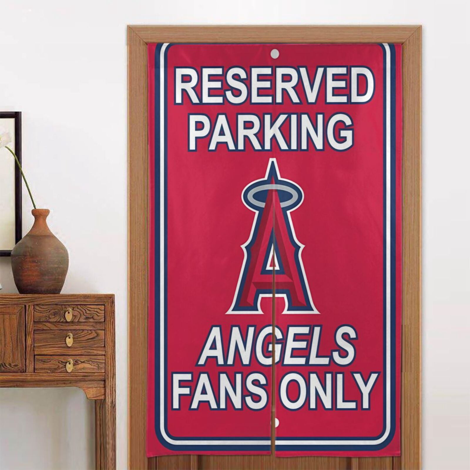 Angels Baseball team gate decoration banner, privacy blackout storm ...