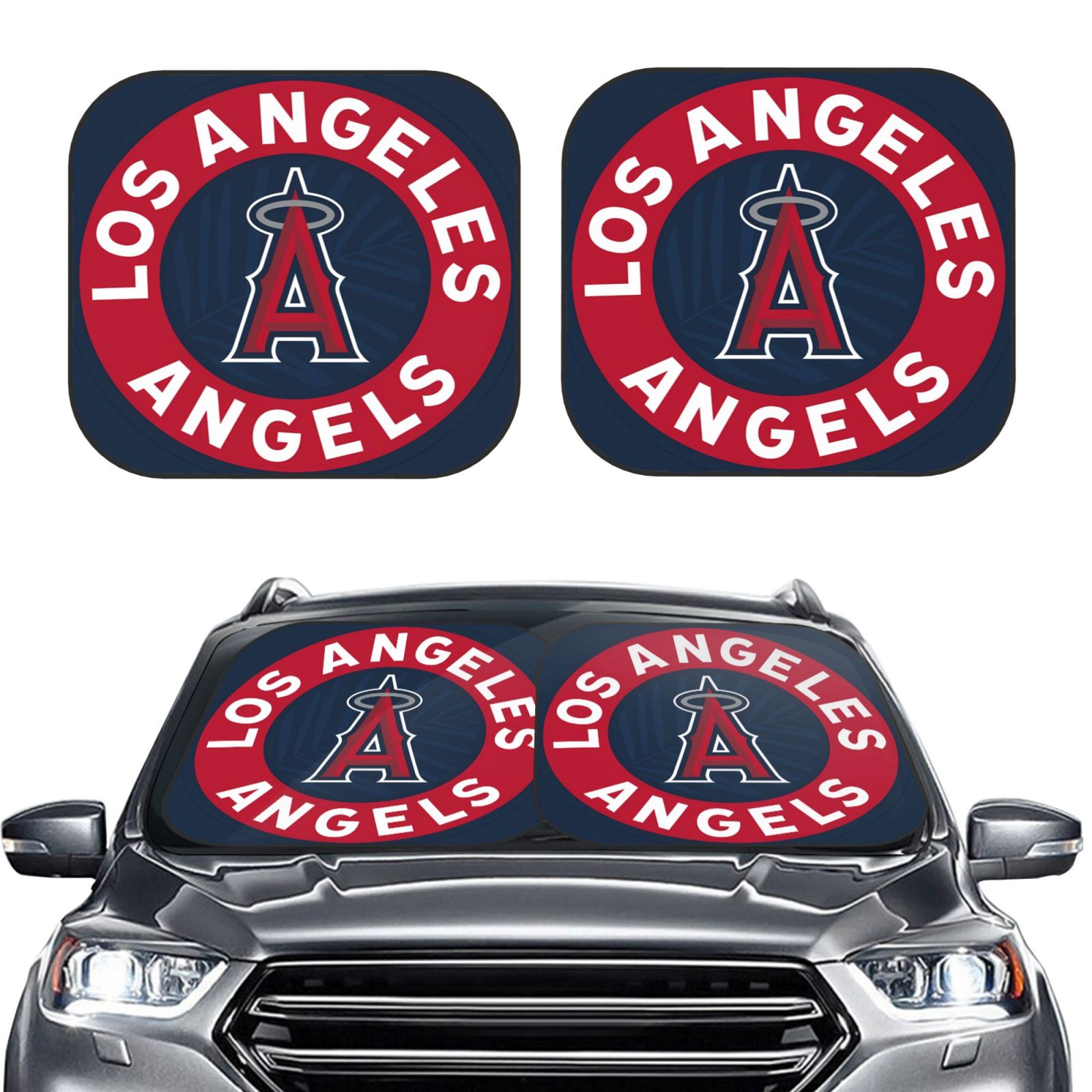 Angels Car Windshield Sun Shade Foldable Front Windshield Shade for Sun ...