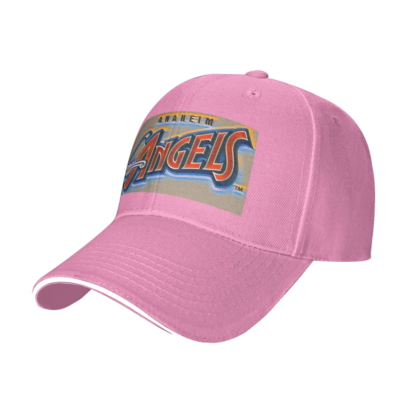 Angels Casquette Polyester Plain Baseball Cap Retro Adjustable Dad Hats ...