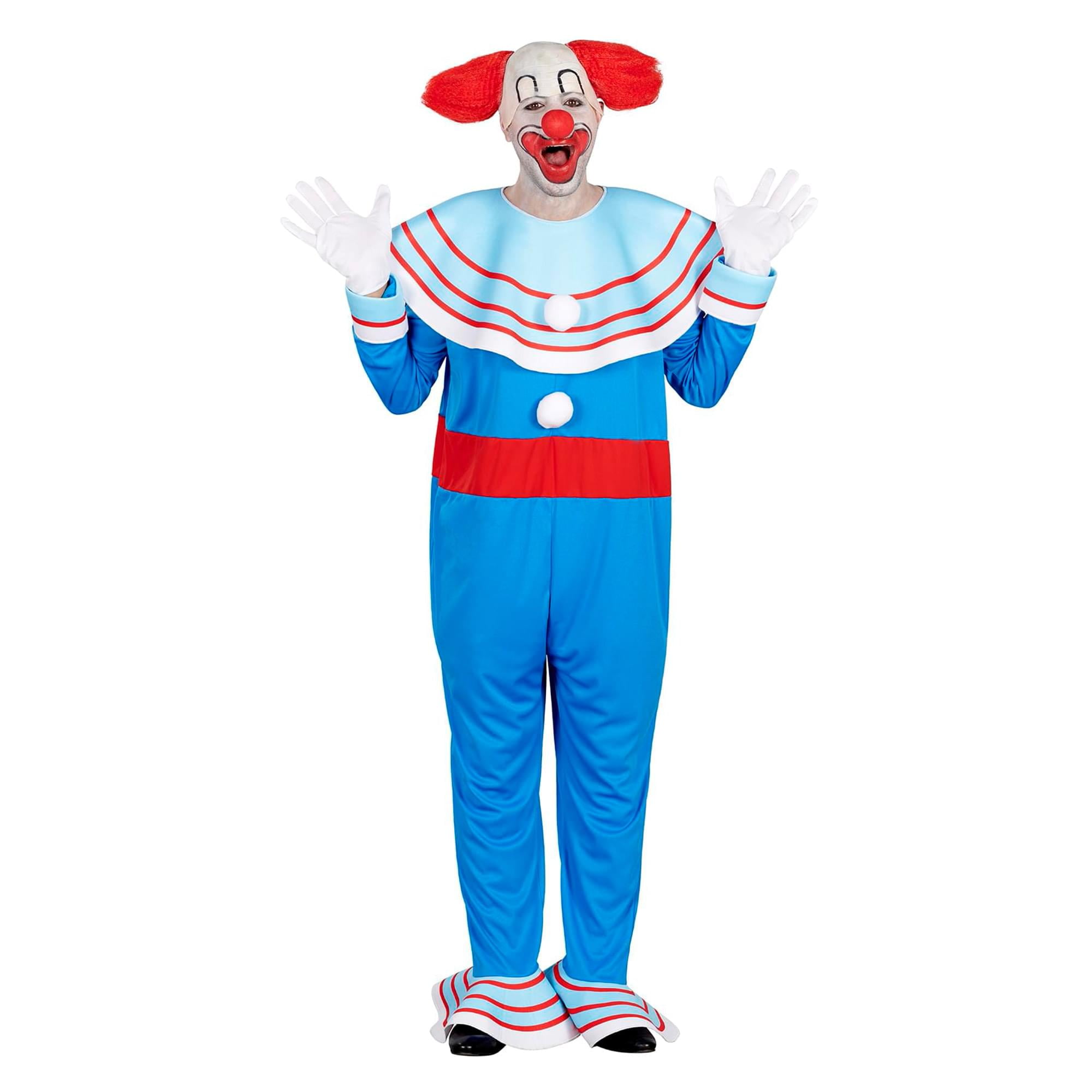 Angels Costumes Bozo The Clown Adult Costume | X-Large Unisex - Walmart.com