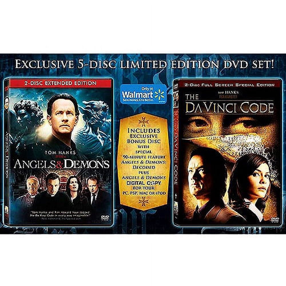 Sony Angels & Demons / The Da Vinci Code Limited Edition 5-Disc DVD Set ...