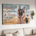 Angels Dont Always Have Wings Sometimes They Have Paws Dog Butterfly ...
