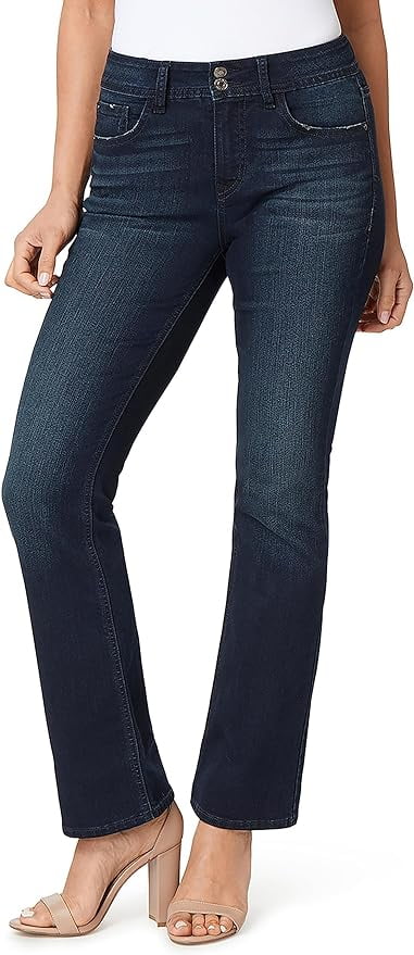 Angels Forever Young Women's Curvy Bootcut Jeans - Walmart.com