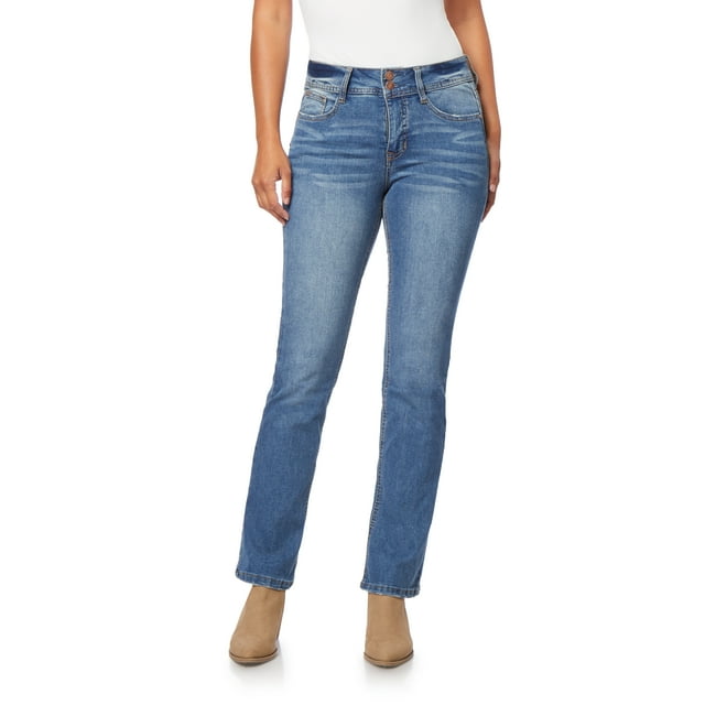 Angels Forever Young Women's Curvy Bootcut Jeans - Walmart.com