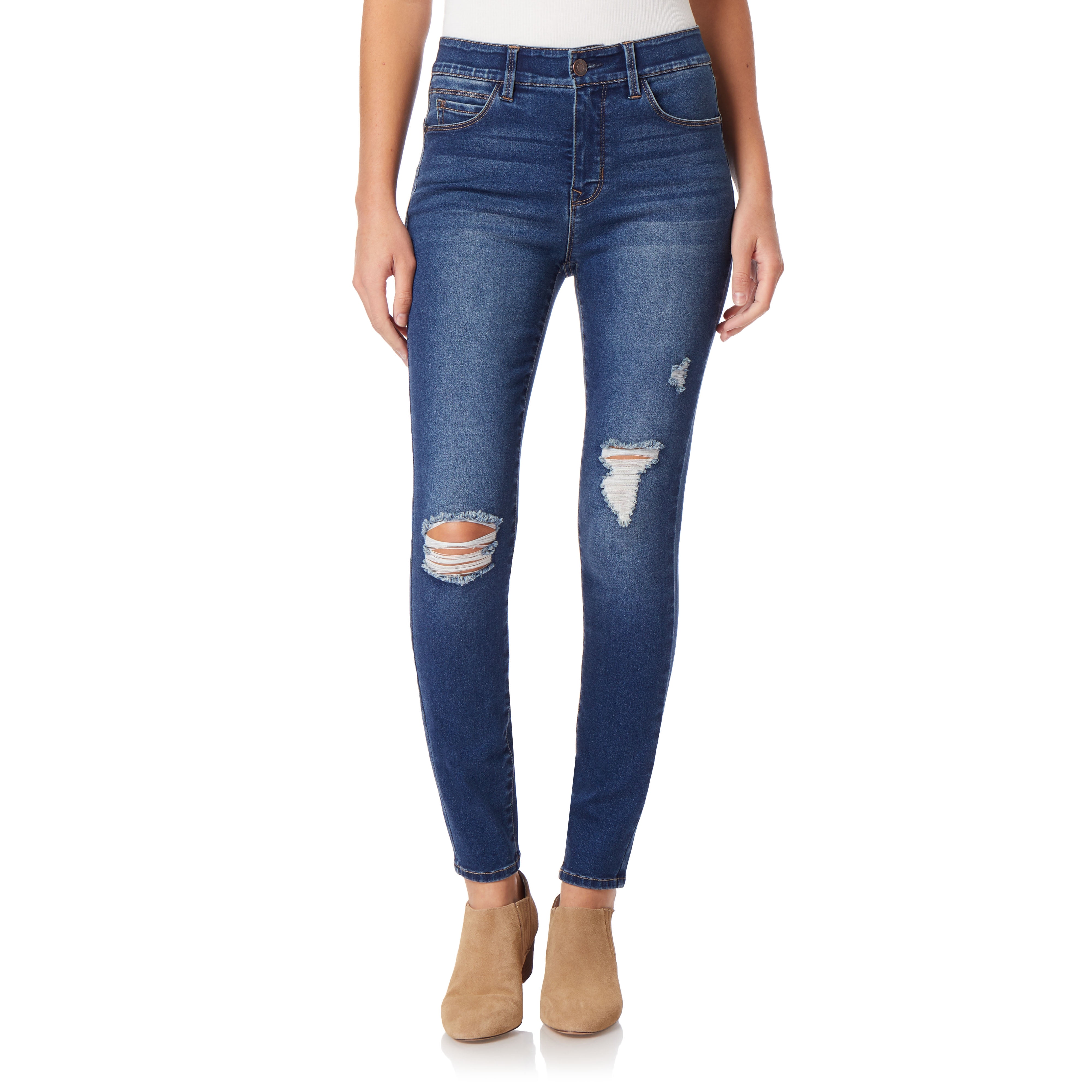 Angels Forever Young Women's Jeanie Lift Skinny Jeans - Walmart.com