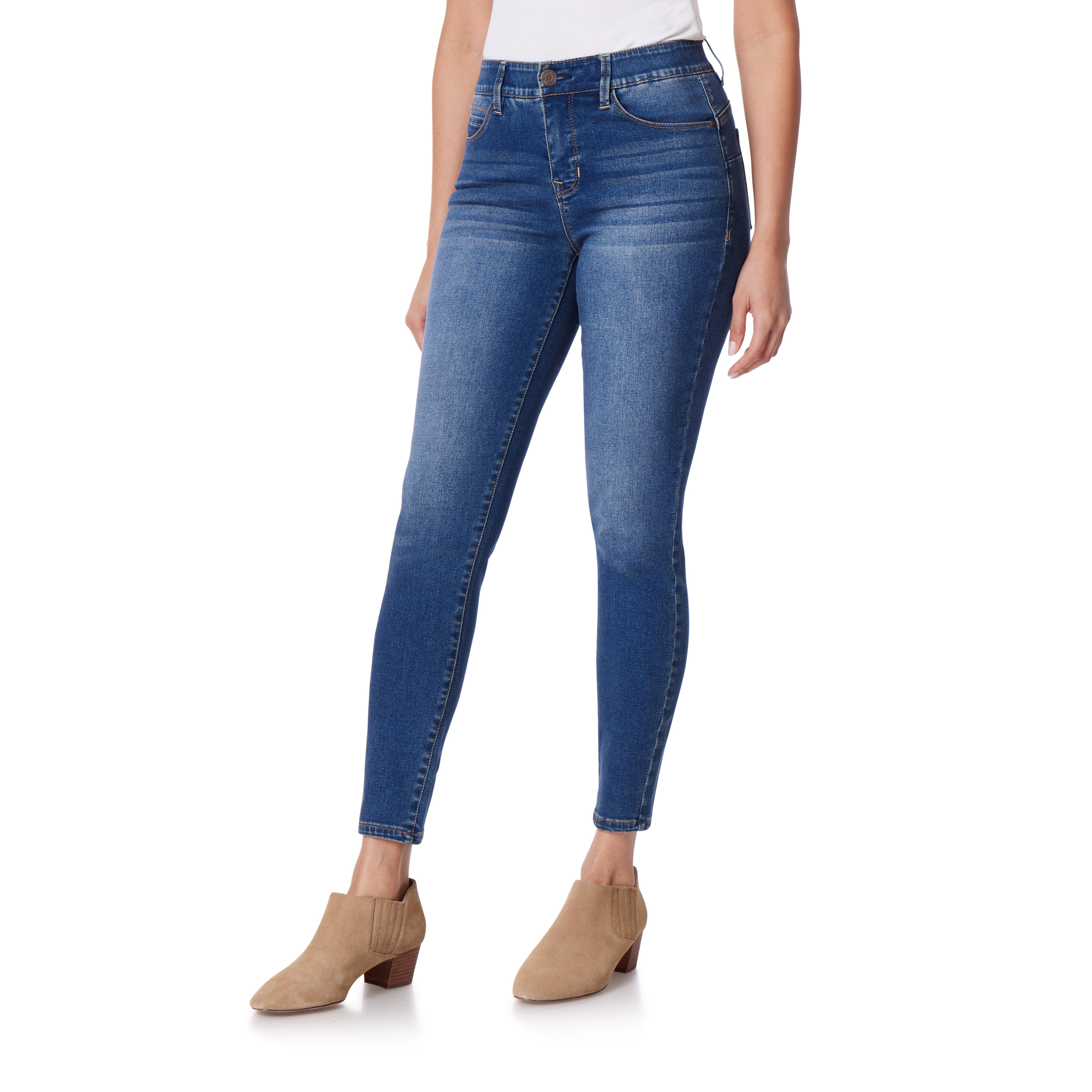 Angels Forever Young Women's Jeanie Lift Skinny Jeans - Walmart.com