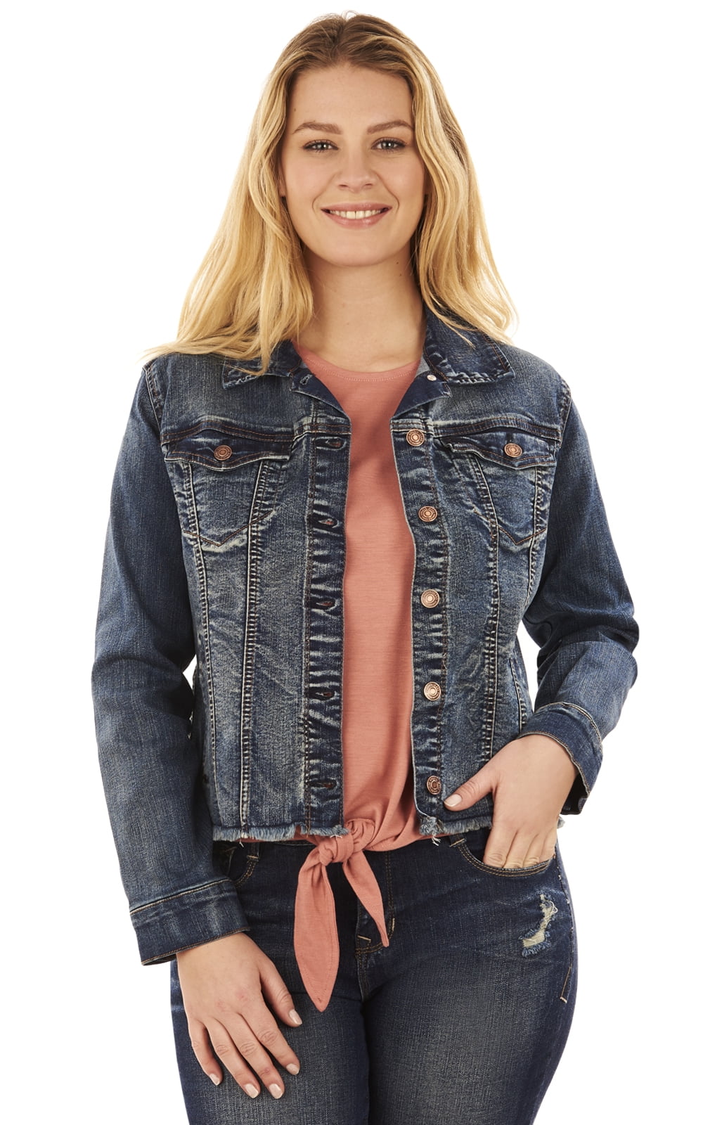 Angels Forever Young Women's Signature Denim Jacket - Walmart.com